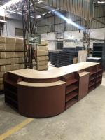 China New customized  Innovative Product Best Selling  Checkout Counter For Grocery Store Shelves for sale