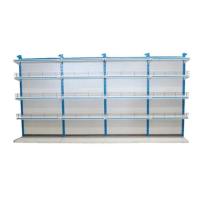 China Factory Custom Size Color Stainless Steel Supermarket Rack for sale