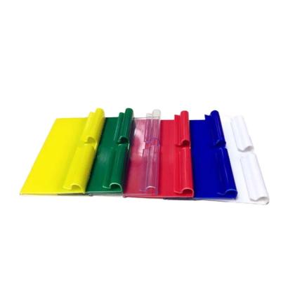 China Supermarket Shelves Trademark Bar Price Tag Plastic Strips Trademark for sale