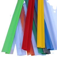 China Supermarket Shelves Trademark Bar Price Tag Plastic Strips Trademark for sale