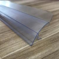 China Supermarket Shelves Trademark Bar Price Tag Plastic Strips Trademark for sale