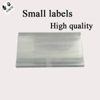 China Supermarket Shelves Trademark Bar Price Tag Plastic Strips Trademark for sale