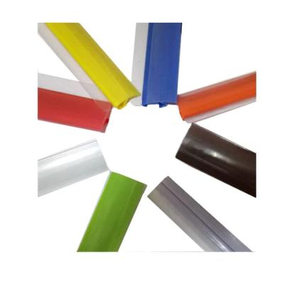 China Supermarket Gondola Shelf Display Strips Shelf Strips Label Holder for sale