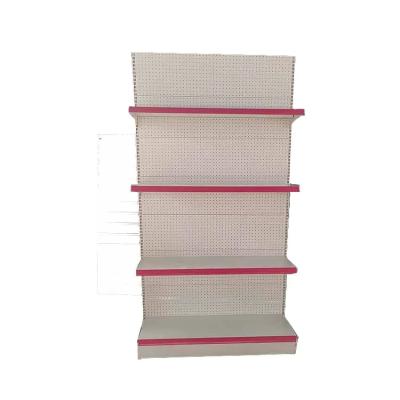 China Factory Custom Size Color gondolas centrales metal shelves for retail store for sale