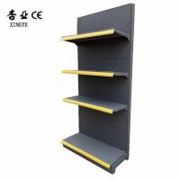 China Factory Custom Size Color gondolas centrales metal shelves for retail store for sale