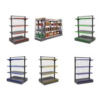 China Factory customized color size metal heavy duty gondolas centrales metal for sale