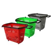 China Varios colores 40 litros supermarket basket Cesta supermercado for sale