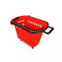 China Varios colores 40 litros supermarket basket Cesta supermercado for sale