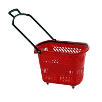 China Factory Custom Plastic supermarket shopping basket cesta para supermercado for sale