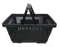 China Factory Custom plastic supermarket basket canastilla de supermercado shopping basket for sale