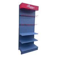 China Factory customized color size supermarket advertising display stand shelf supermarket shelves for sale