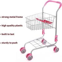 China Factory Customization Supermarket Shopping Trolley Basket Kids Shopping Trolley for sale