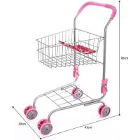 China Factory Customization Supermarket Shopping Trolley Basket Kids Shopping Trolley for sale