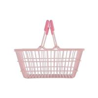 China Factory custom size color stainless steel shopping basket for sale