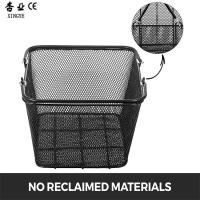 China Factory Custom Size Color Retail Black Metal Wire Mesh Shopping Basket Fish Hook for sale