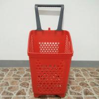 China Large Supermarket Shopping Basket Plastic Convenience Store Basket for sale