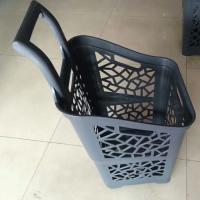 China Large Supermarket Shopping Basket Plastic Convenience Store Basket for sale