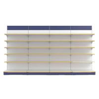China Single Double Display shelves Grocery Price Cheap Supermarket Display Racks Light Duty Gondola shelving for sale
