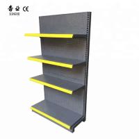 China Factory customized color size metal store shelves shop rack supermarket shelf for sale