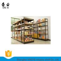China Simple free Supermarket Shelves Display Cabinets Multi-Storey Steel Wood Storage Shelves for sale