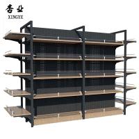 China High Quality And Good  Price Supermarket Steel Wood Display Rack Shelf for sale