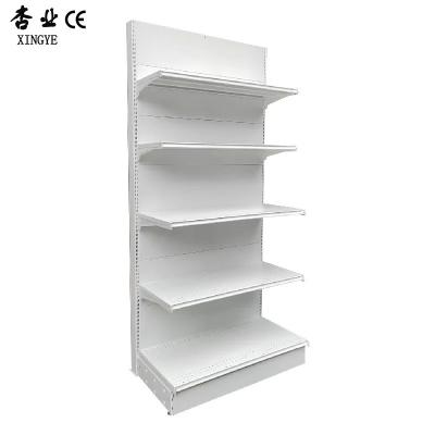 China Factory Custom Size Color Mental Gondola Shelf Supermarket Shelf Grocery Magasin Market Retail Estantes Shelving for sale