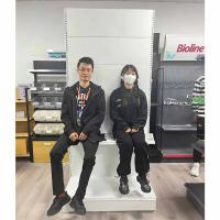 China Factory Good Quality Store Equipment Shelf Gondola Supermarket Shelves White Supermarket Rack for sale