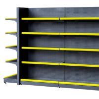 China Single Double Display shelves Grocery Price Cheap Supermarket Display Racks Light Duty Gondola shelving for sale