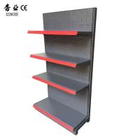 China Factory Custom Size Color Mental Supermarket Display Rack Gondola Shelves Display Retail Store for sale