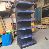 China Factory Custom Size Color Mental Supermarket Display Rack Gondola Shelves Display Retail Store for sale