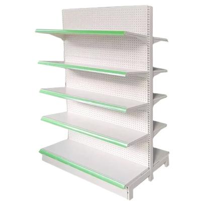 China Factory Custom Size Color Mental Display Shelves Groceries Manufacturer Gondola Shelving for sale