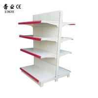 China Factory New Design Supermarket Rack Shelf Gondola Shelving Convenience Store Shelves for sale