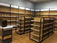 China Factory Customized color size supermarket display shelf for rice for sale