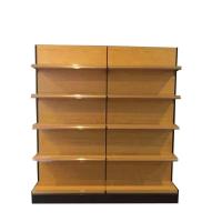 China Factory custom color size metal gondolas para supermercado pharmacy gondola shelves for sale