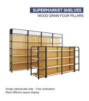 China Metal Heavy Duty Shelves For Book Stores Customized Color Size for sale