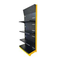 China Factory Customized Color Size steel single side rack for super market shop for sale