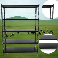 China Warehouse Slotted Angle Rack Commercial Stainless Steel Storage Display for sale