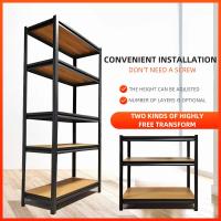 China Metallic Angle Steel Rack Room Bookshelf Household Display Shelf for sale
