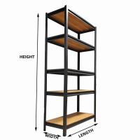 China Cold Rolled Steel Store Display Shelves Retail Display Rack Customized Colors for sale