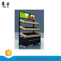 China Shop Fruit And Vegetable Display Rack Single Sided Light Duty for sale