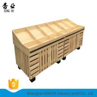 China Light Duty Fruit And Vegetables Shelves Single Side Display Rack for sale