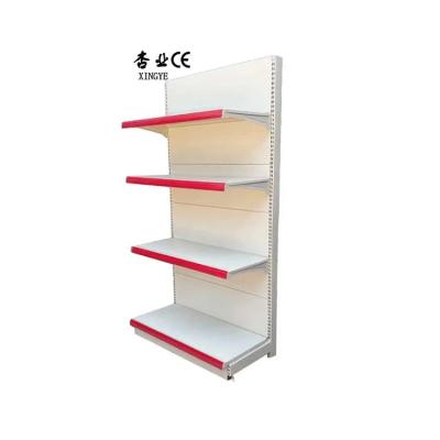 China Factory Customized Color Size Single Side Supermarket Shelf Display Racks for Shops Gondola Shelving for sale