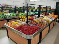 China Heavy Duty Fruit And Vegetables Shelves Single Sided For Store for sale