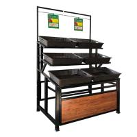 China Multi Layer Supermarket Vegetable Shelf Rack Heavy Duty For Store for sale