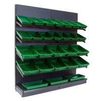 China Customized Size Fruit And Vegetables Shelves Rack Stand For Grocery for sale