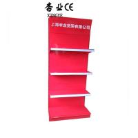 China Factory customized color size red store shelves gondola supermarket shelves for sale for sale