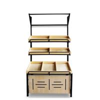 China Convenience Store Fruit And Vegetables Shelves Supermarket Rack for sale