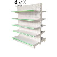China Factory customized color size supermarket shelves metal display rack for sale