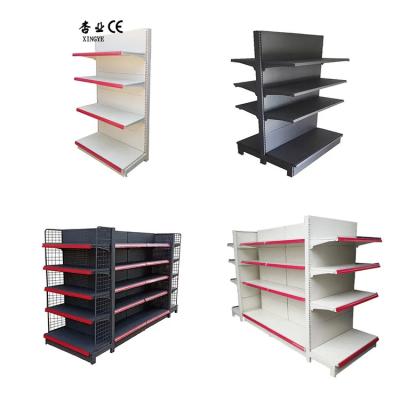 China Factory customized color size supermarket shelves goods shelf gondola shelving retail for sale