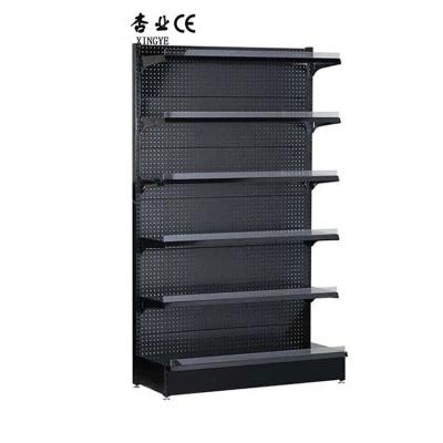 China Factory customized color size black supermarket shelf toy store shelves for sale